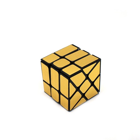 Златно огледало Кубчето на Рубик, 2x2x2, злато - eMAG.bg