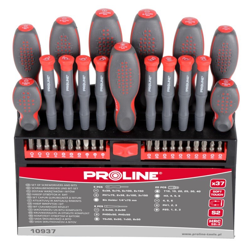 Set Surubelnite Cr-va S2 Soft-touch Si Varfuri - 37p - eMAG.ro