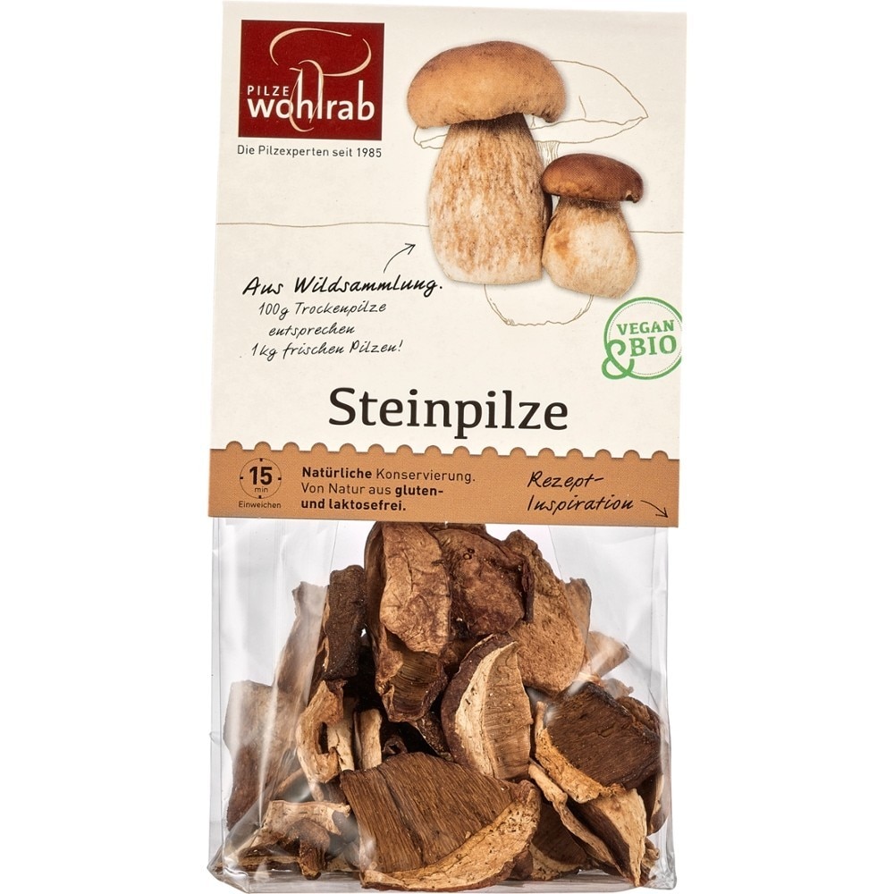 Ciuperci Hribi deshidratati, fara gluten si lactoza bio, 20g, OEM - eMAG.ro