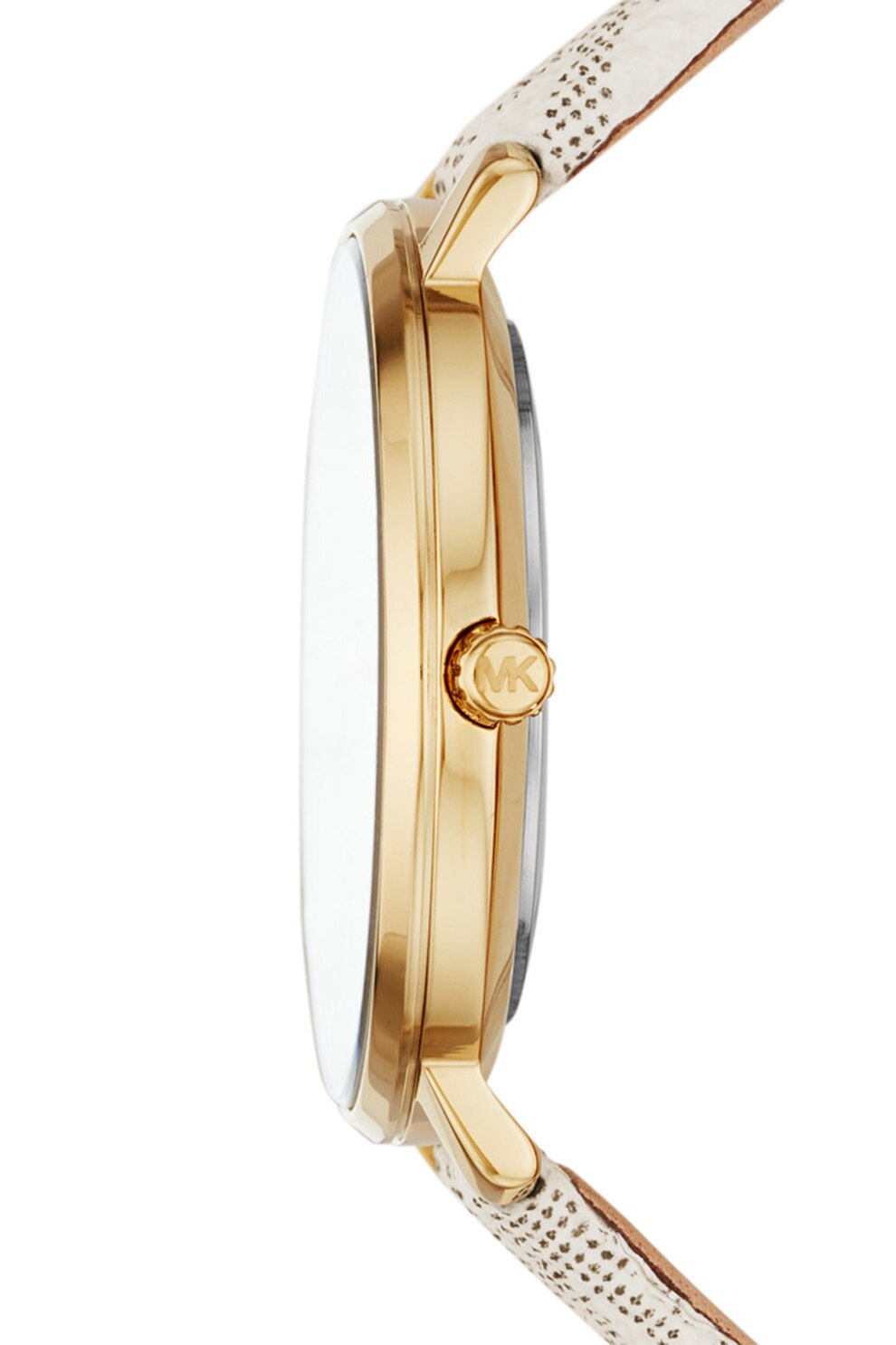 Michael Kors, Часовник с лого на каишата, Мръснобял - eMAG.bg