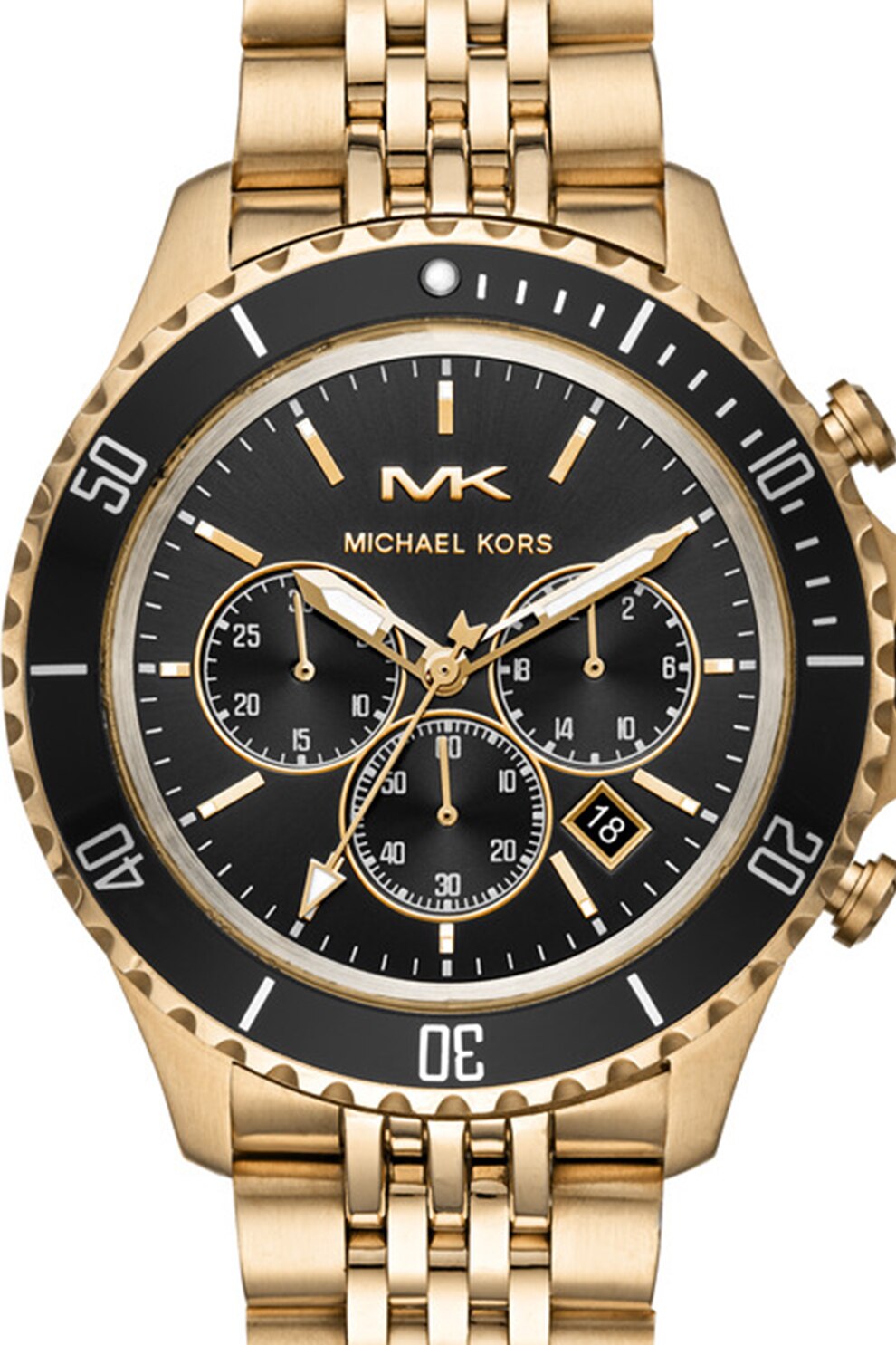 Michael Kors, Иноксов часовник с хронограф, Златист - eMAG.bg
