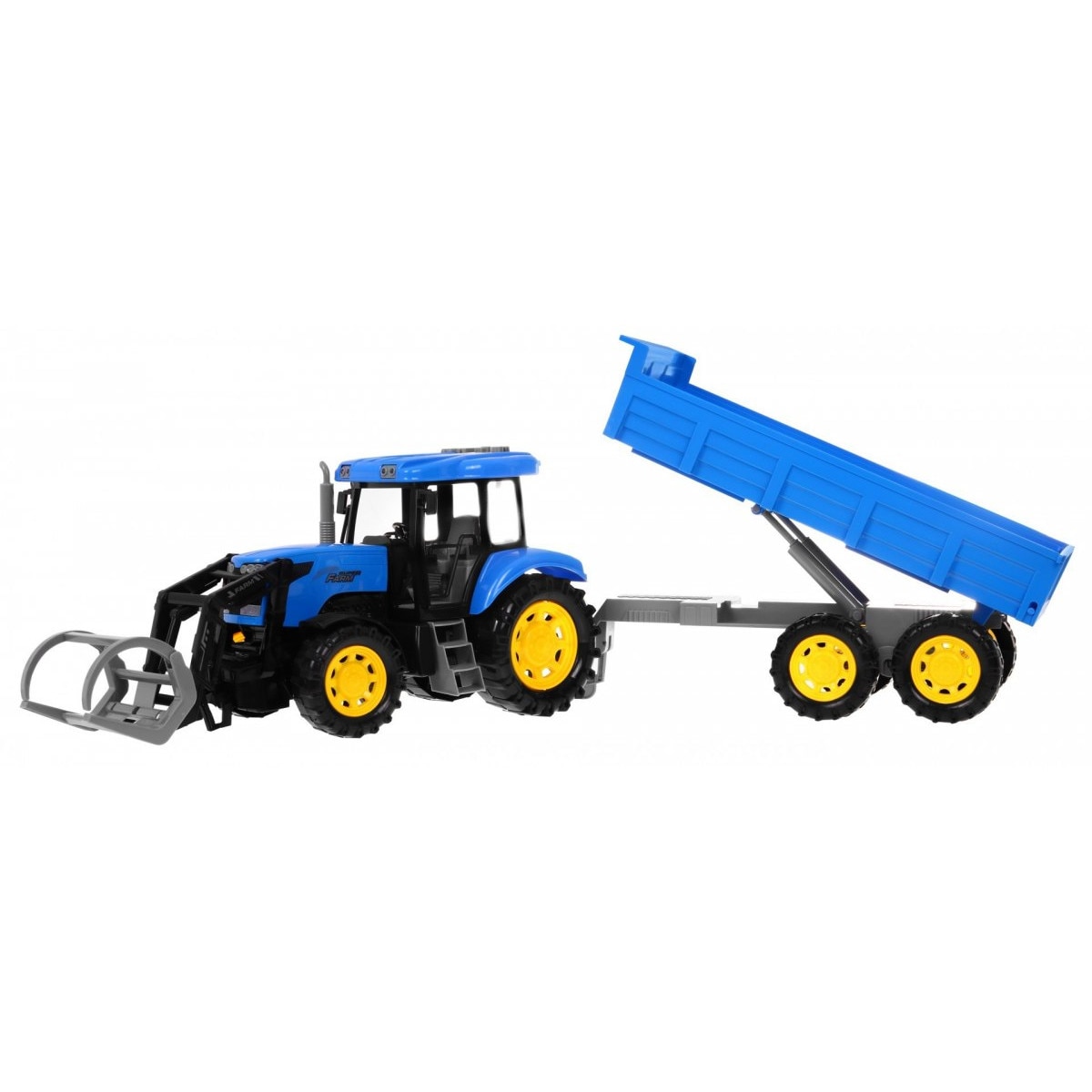 Pótkocsis traktor kék - eMAG.hu