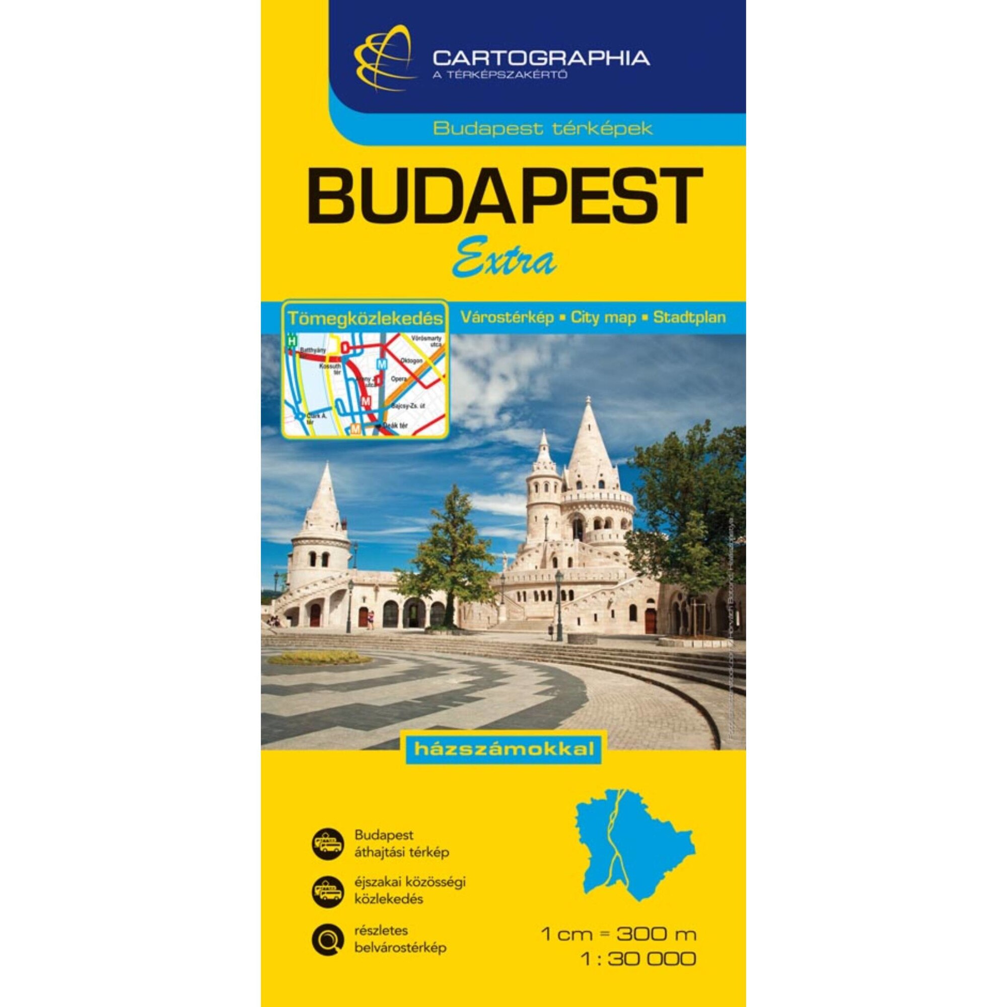 Budapest Extra (keményborítós) térkép - eMAG.hu