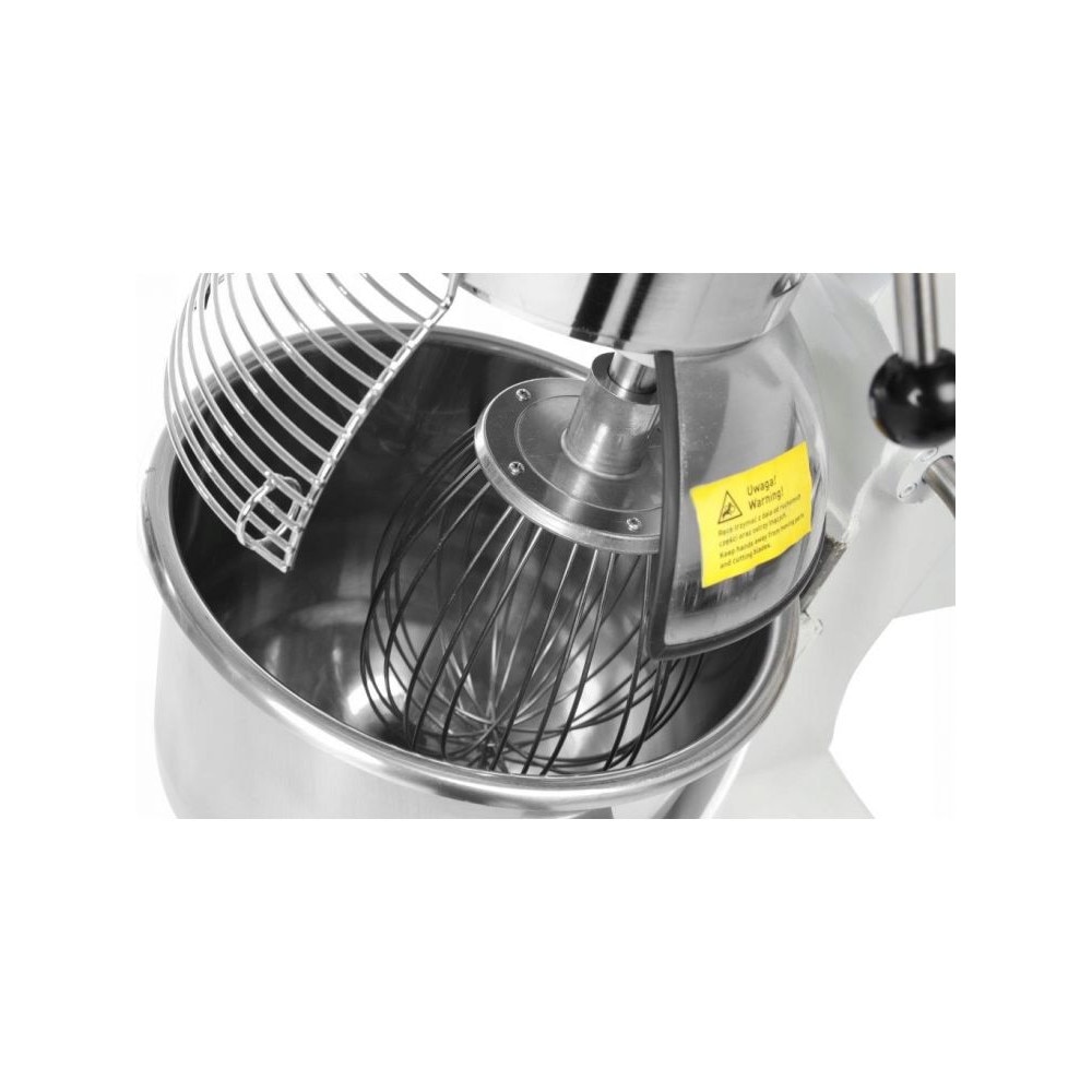 Mixer profesional planetar spirala cu vas detasabil 3 viteze echipat cu ...