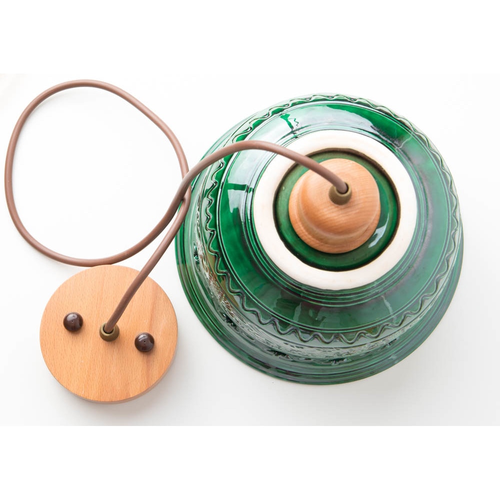 Pendul Deco Republic "Radacini - Laleaua" E27, 1x60W, ceramica ...