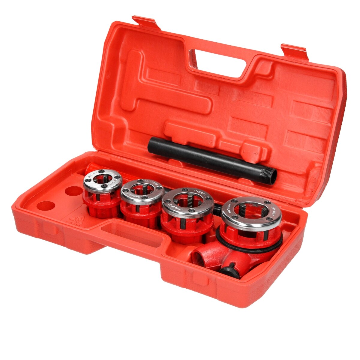 Trusa filiera pentru taiere tevi, ECD Germany, 1/2 ", 3/4", 1 " si 1/4 ...