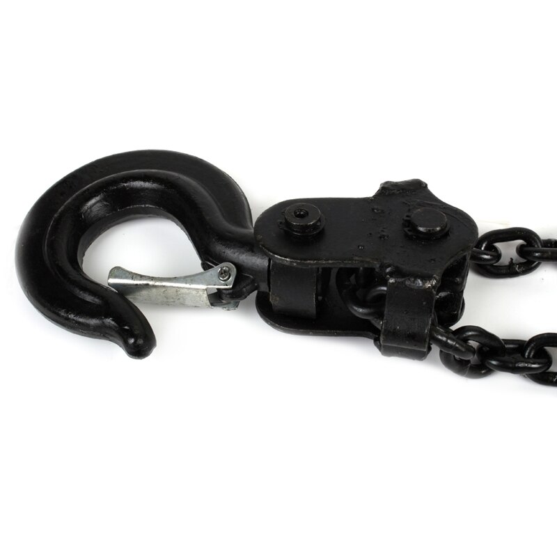 Macara cu lant, scripete, ECD Germany, 2.5 m, 2 tone - eMAG.ro