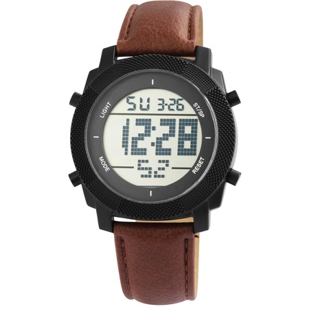 Ceas pentru barbati Excellanc Digital V2, Maro - eMAG.ro