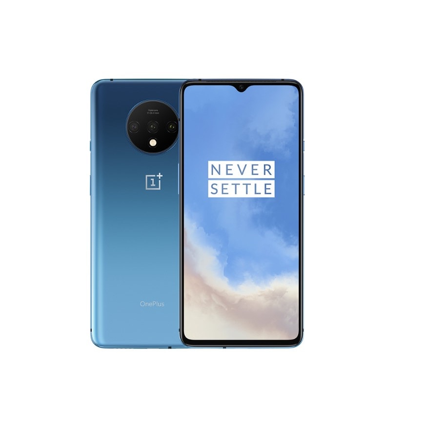 Комплект Смартфон OnePlus 7T Dual Sim, 128GB, Glacier Blue + DIAMOND ...