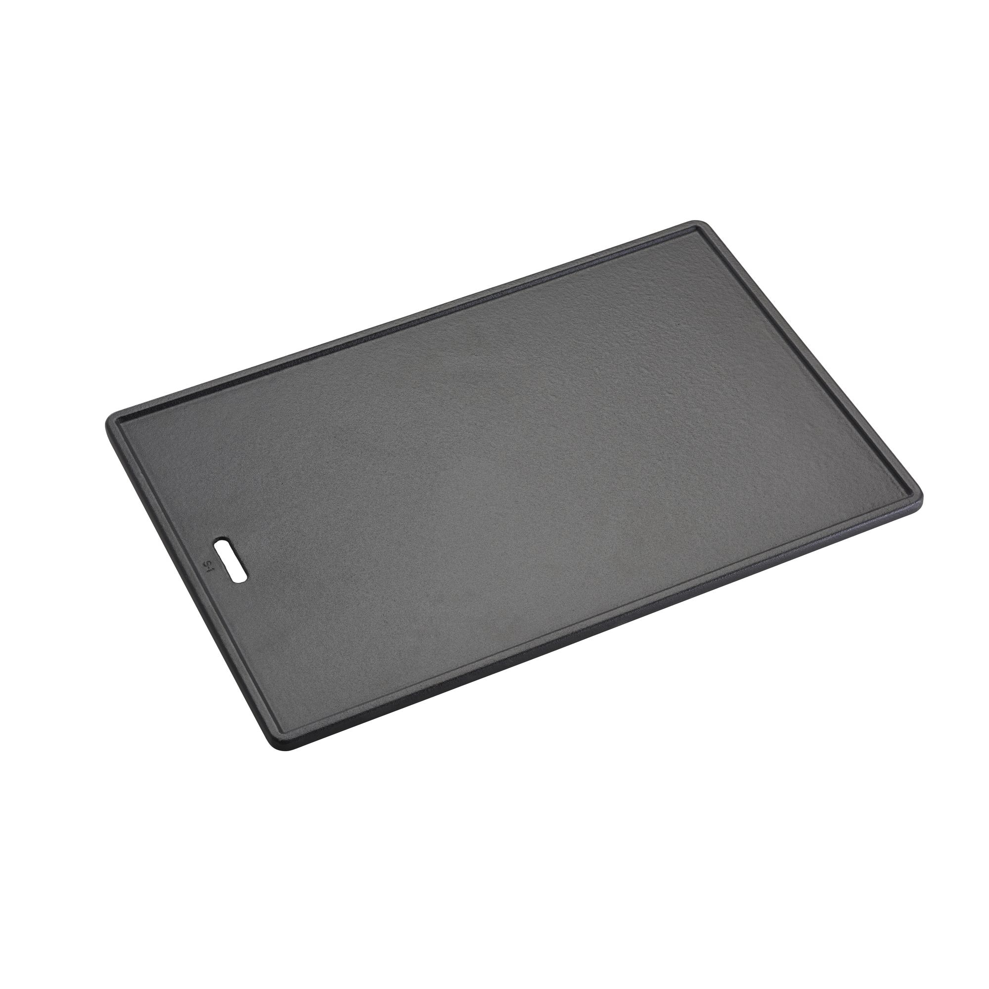 Placa din fonta ROSLE cu 2 fete pentru gratarele pe gaz Videro G6, 45× ...