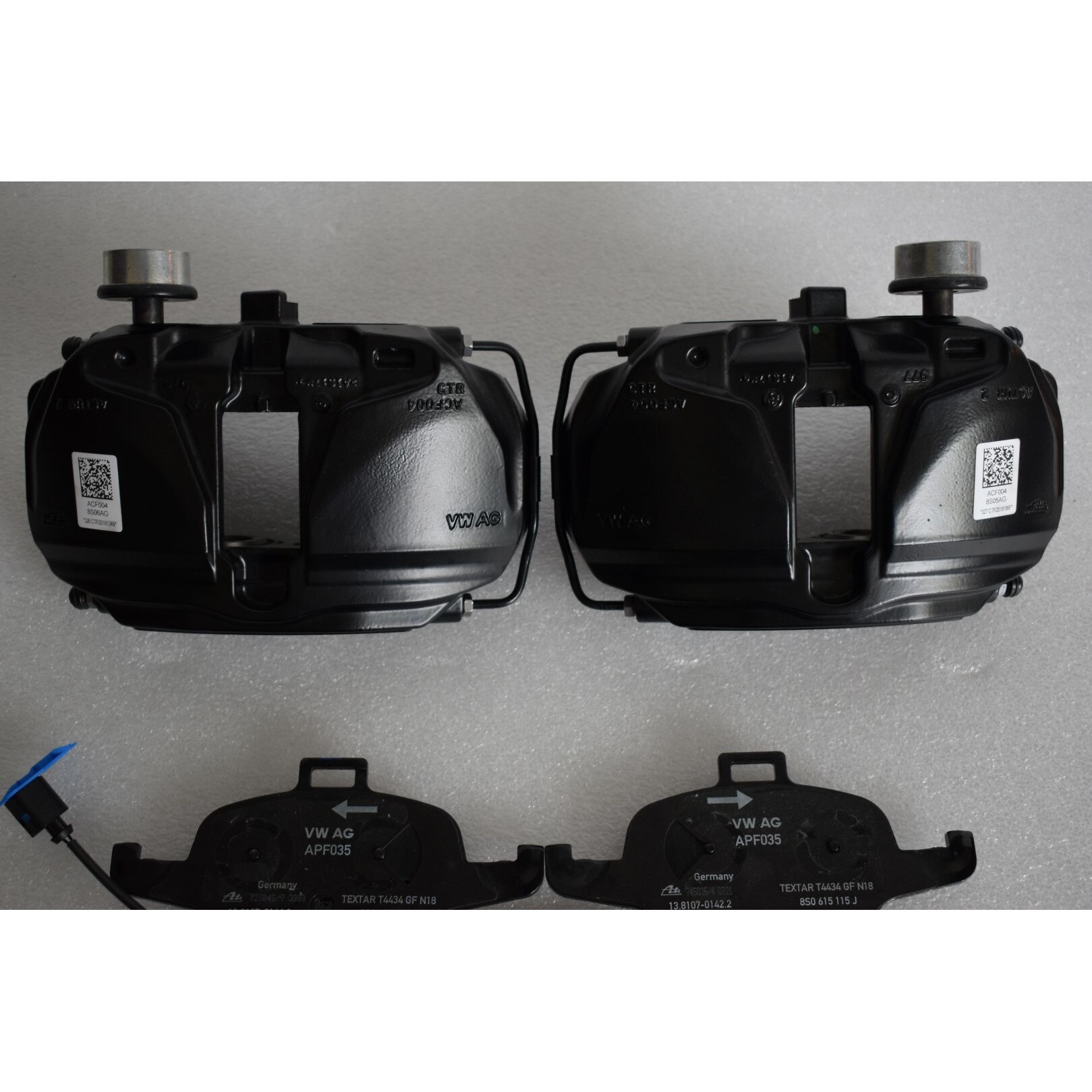 Set Etireri Frana Audi TTS 8S, cu 4 pistonase cu placute VW, Audi, Seat ...