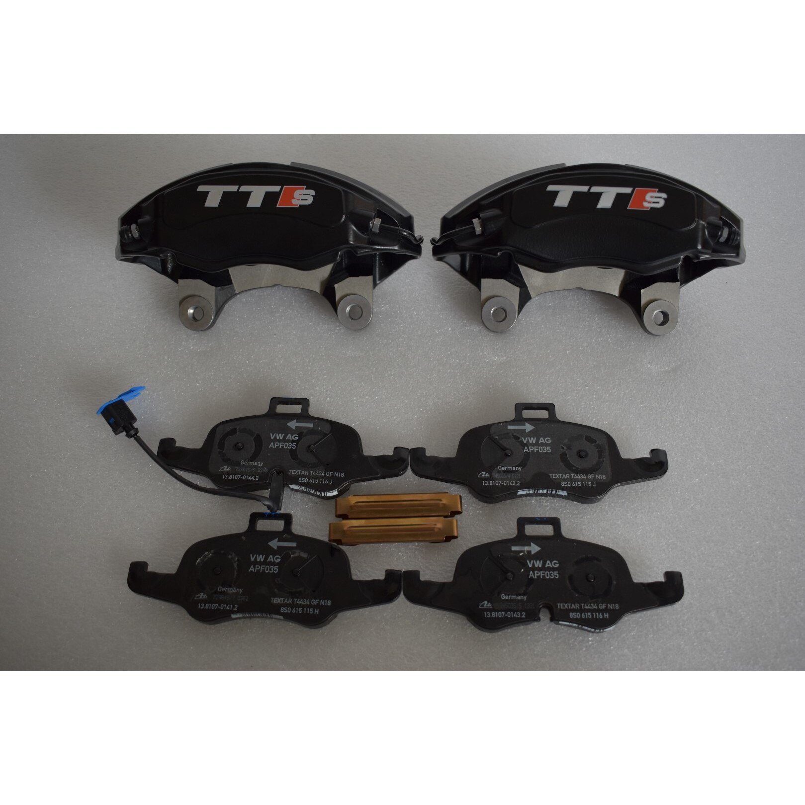 Set Etireri Frana Audi TTS 8S, cu 4 pistonase cu placute VW, Audi, Seat ...