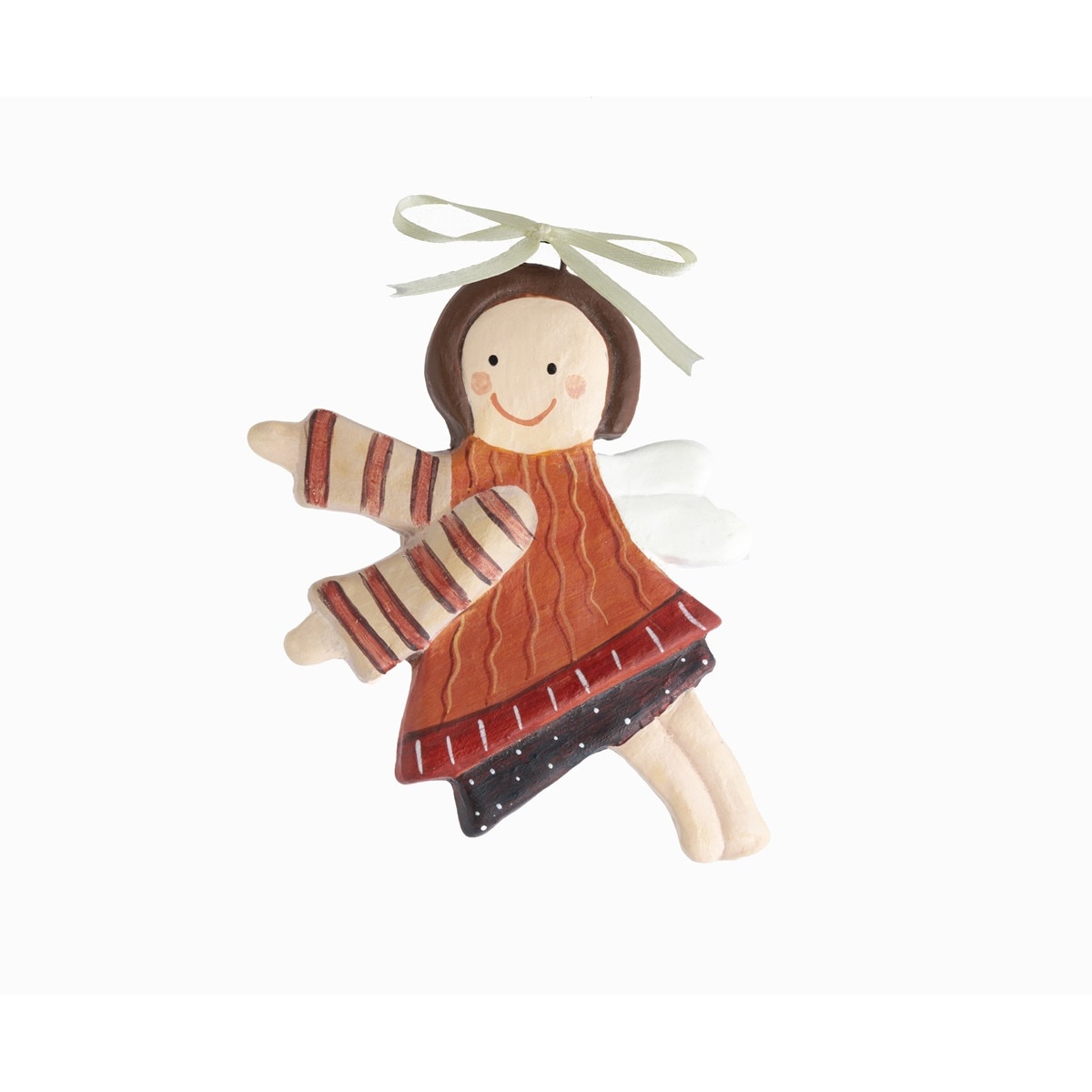 Ingeras Elena, din ceramica, multicolor, dimensiuni H 10X L 10 cm - eMAG.ro