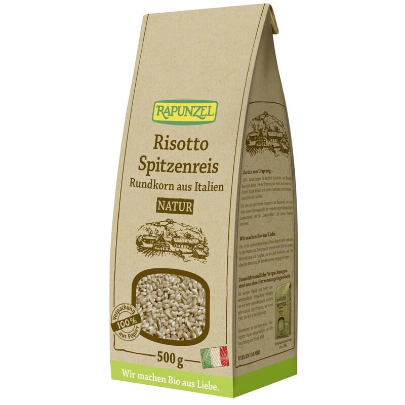 Orez Risotto natur Bio Rapunzel 500 g - eMAG.ro