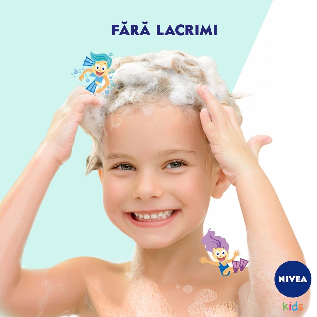 Gel de dus si Sampon Nivea Kids, Mar, 500 ml - eMAG.ro