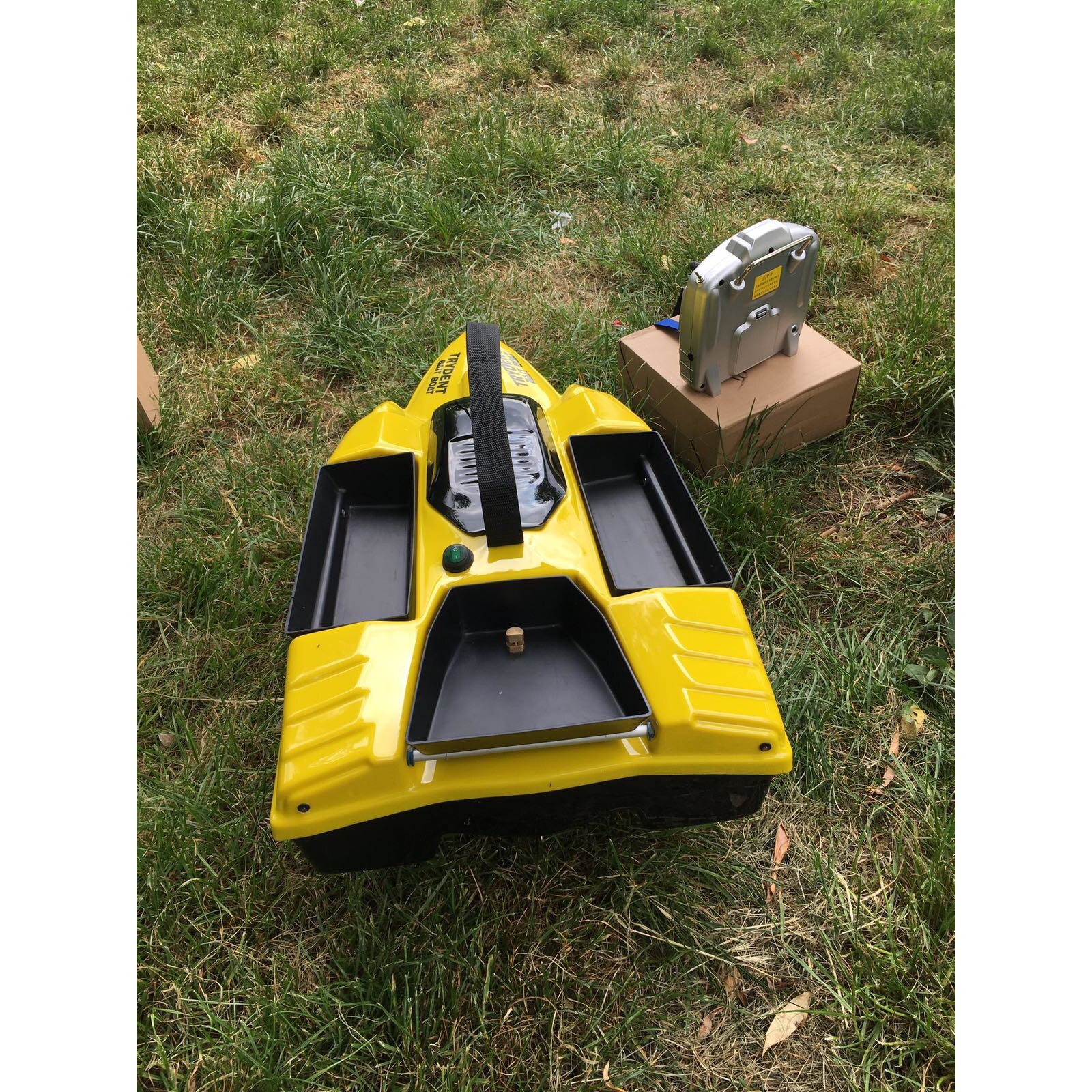 Navomodel Smart Boat Trydent, 3 cuve, galben - eMAG.ro