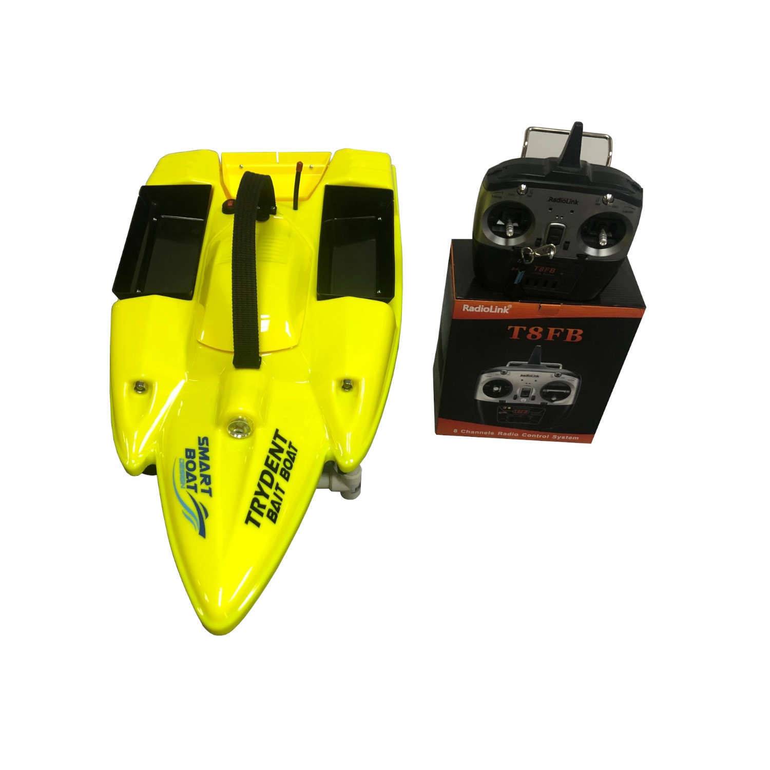 Navomodel Smart Boat Trydent, 3 cuve, galben - eMAG.ro