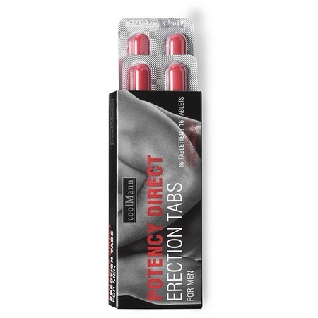 Таблетки за ерекция CoolMann Potency Direct, 16 броя - eMAG.bg