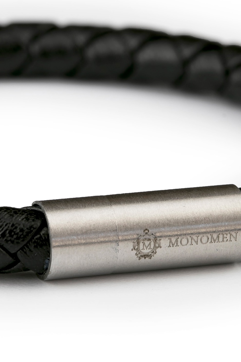 Paul McNeal, Часовник и кожена гривна, Сребрист / Черен - eMAG.bg