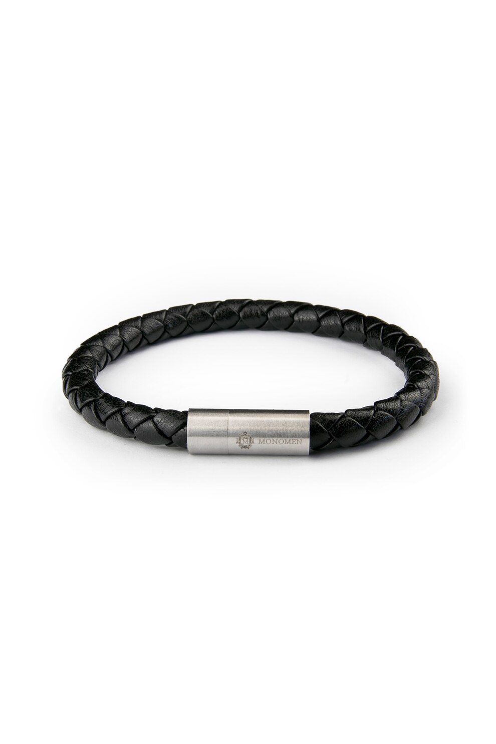 Paul McNeal, Часовник и кожена гривна, Сребрист / Черен - eMAG.bg