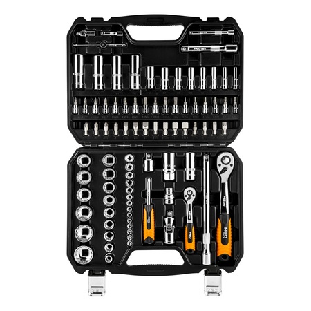 Trusa de scule mecanic, 86 de piese, 1/2", 1/4", Neo 08-664 - eMAG.ro