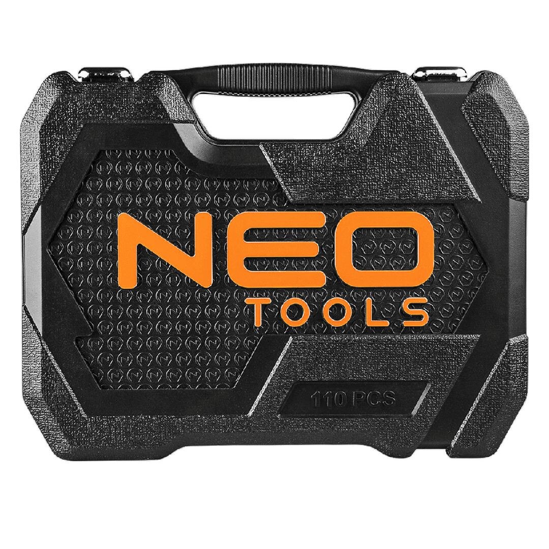 Trusa de scule mecanic, 110 de piese, 1/2", 1/4", Neo 08-666 - eMAG.ro