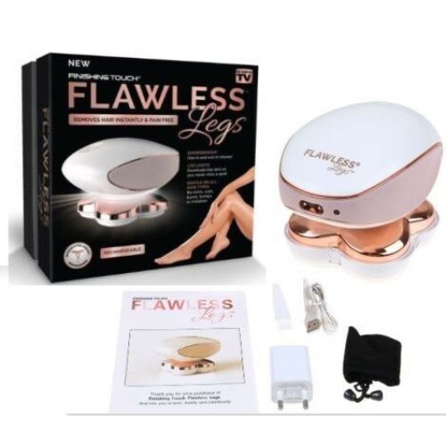 Комплект Епилатор Flawless Legs + тример за вежди Flawless - eMAG.bg