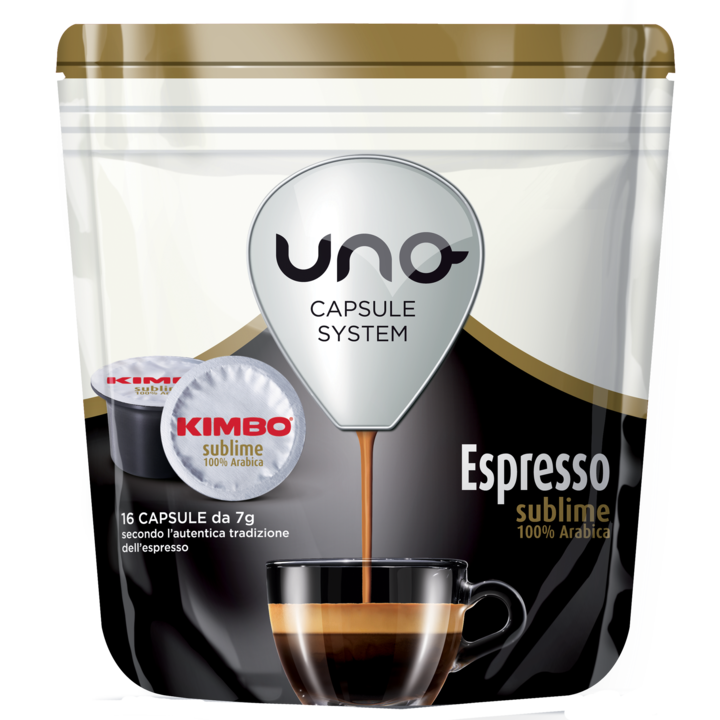 Cafea capsule Kimbo Sublime, compatibile Uno, 16 capsule, 112 g. - eMAG.ro