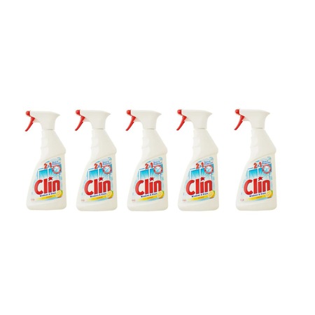 Clin Lemon ablaktisztító spray csomag, 5 x 500 ml - eMAG.hu