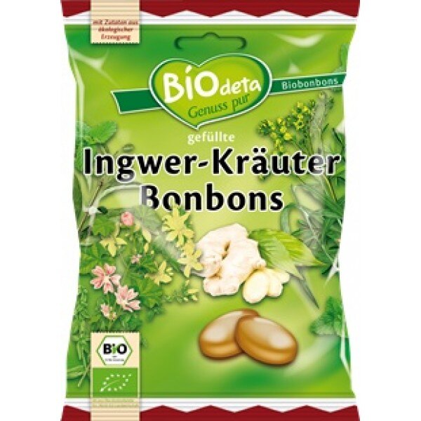 Bomboane cu ghimbir, BIOdeta, 75g - eMAG.ro