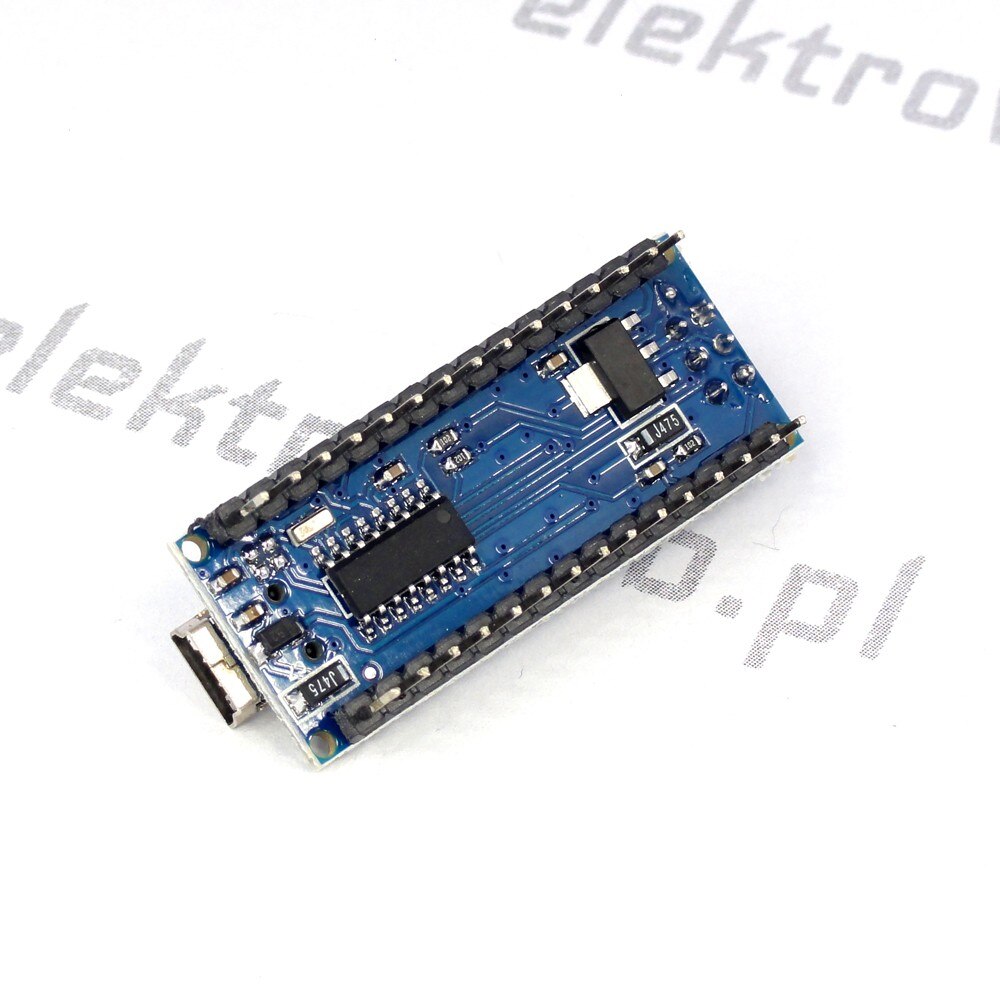 Microcontroler V3.0, Mini USB, Cablu USB, 12 Intrari/iesiri digitale, 8 ...