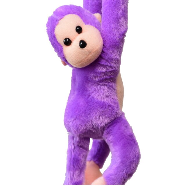 Jucarie de plus, Maimuta, Mov, 60 cm - eMAG.ro