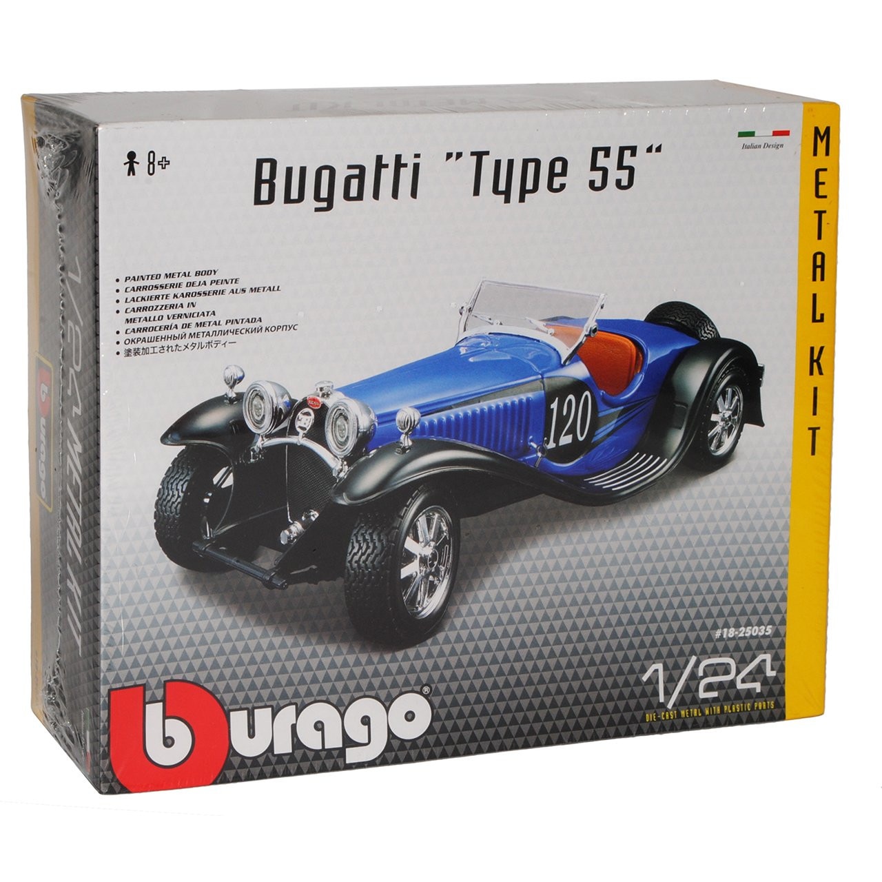 Kit de asamblare Bburago Bugatty Type 55 - eMAG.ro