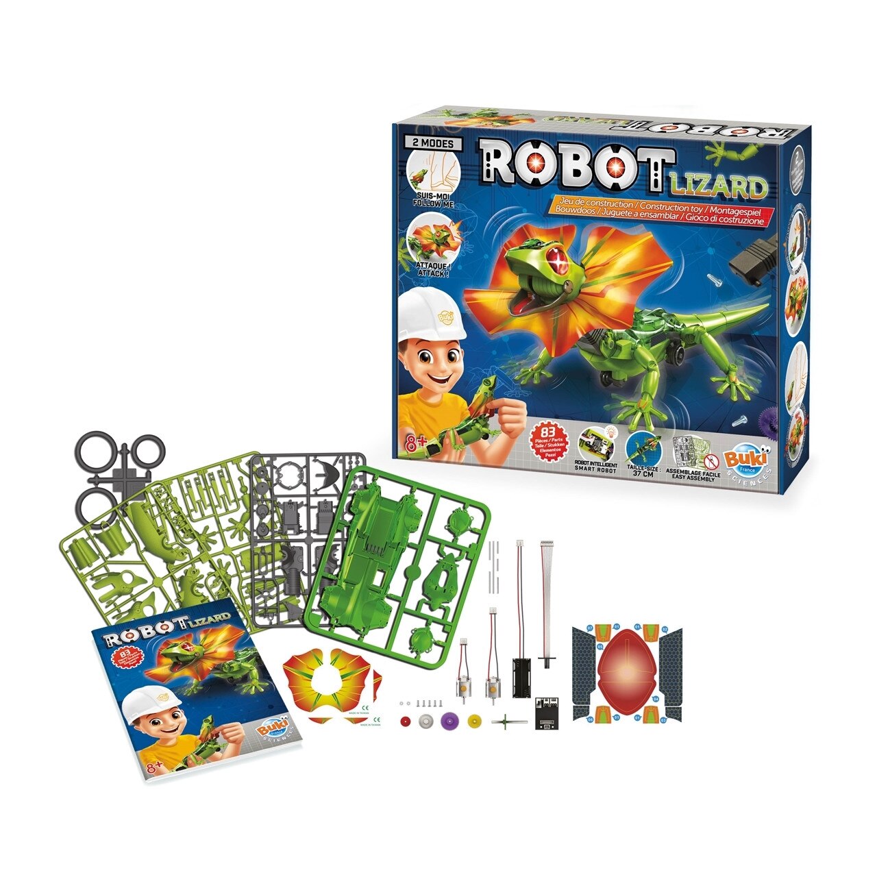 Robot de jucarie - Joc de constructie Lizard - eMAG.ro