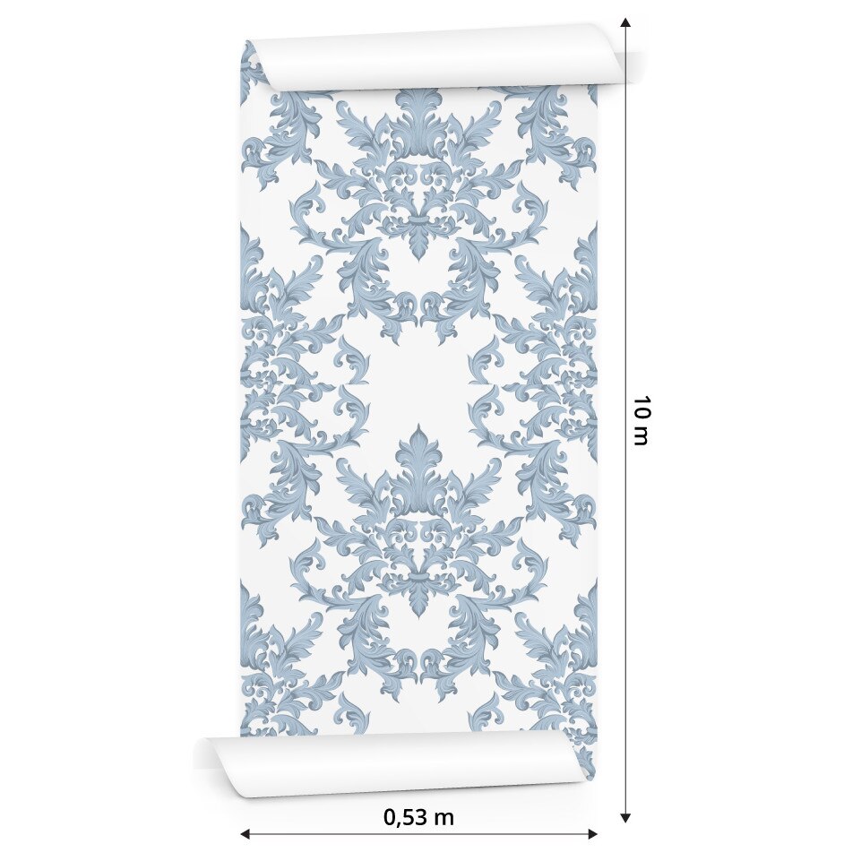 Tapet Ornamente Stil Baroc, Traditionale, Vintage 53cm x 10m - eMAG.ro