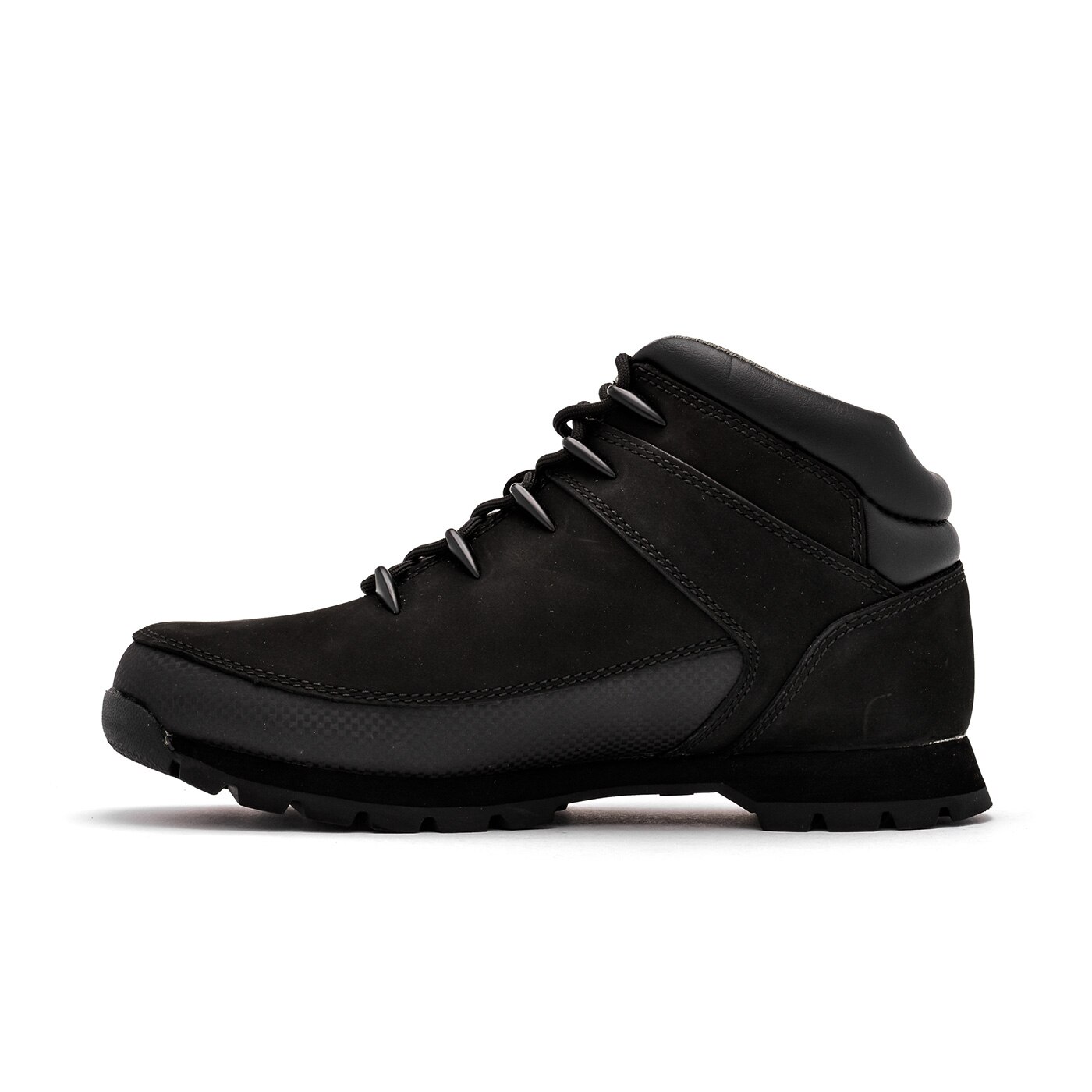 Timberland, Ghete de piele nabuc Euro Sprint, Negru, 10 - eMAG.ro