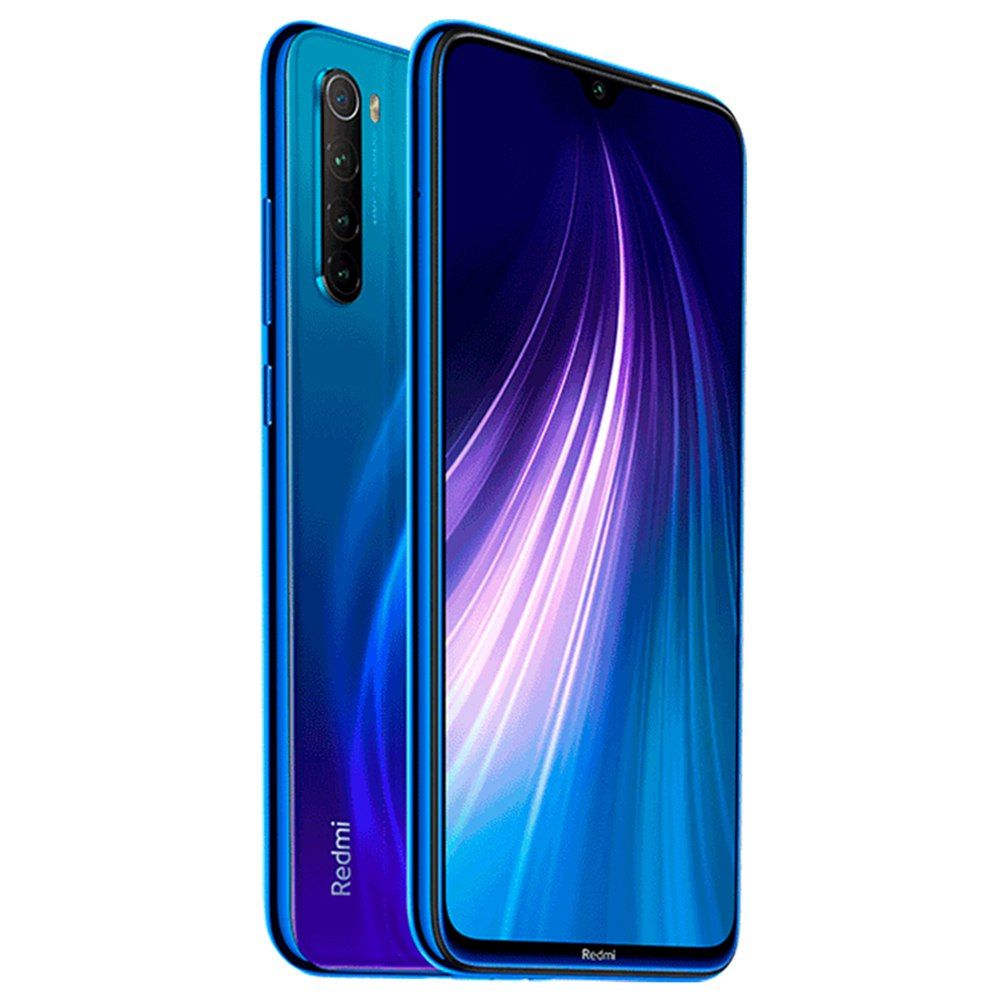 Смартфон Xiaomi Redmi Note 8 Dual, 3GB RAM, 32GB, Blue - eMAG.bg