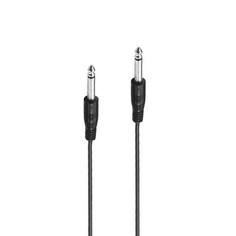 Cablu Jack 6.3mm mono tata la tata, Lungime 2 metri - eMAG.ro