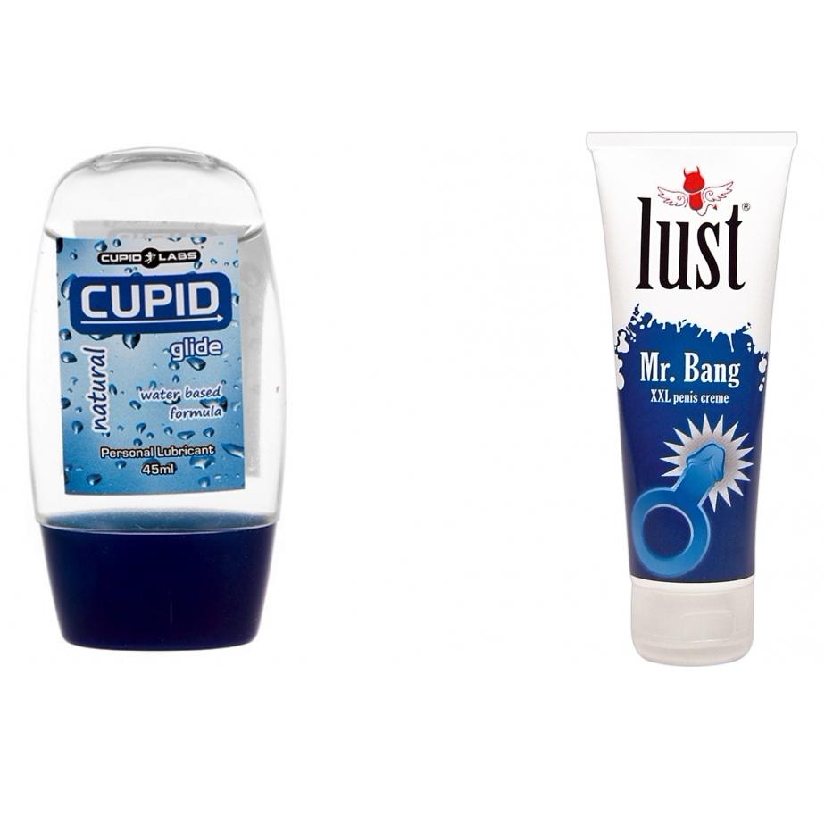 Pachet Crema Mr.Bang Penis XXL 80ml + Lubrifiant Cupid Glide - eMAG.ro