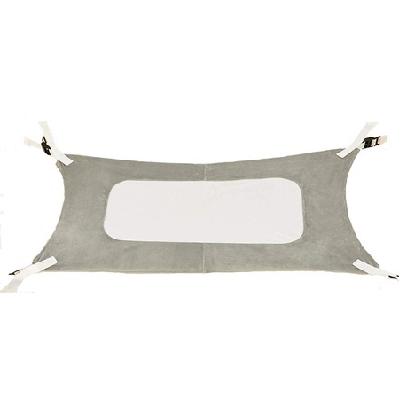 Hamac pentru paturi de bebelusi, Aexya, Gri, 87 x 51 cm - eMAG.ro