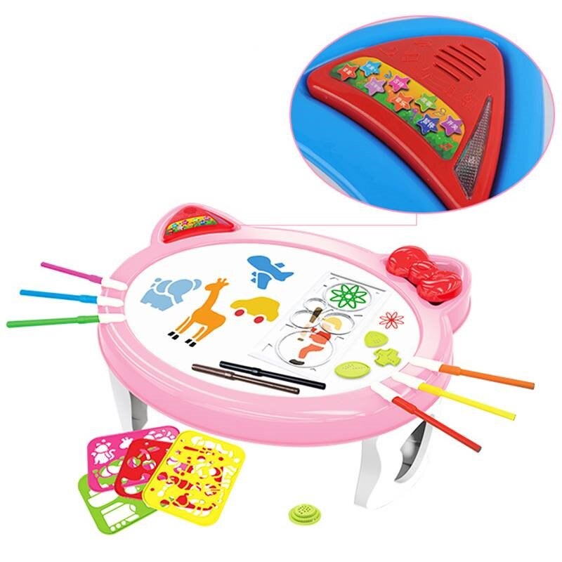 Masuta de desenat cu accesorii, RayaLand - eMAG.ro