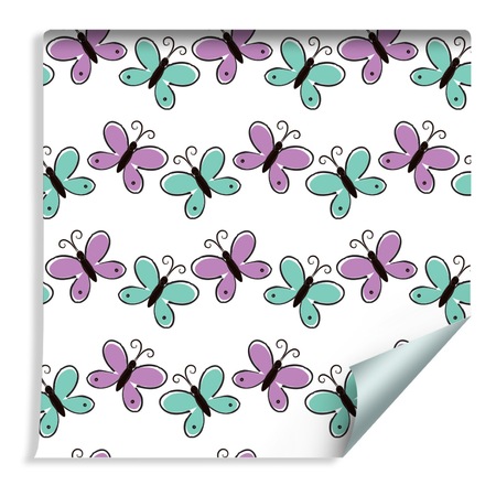 Tapet Copii Fluturasi Colorati 53cm x 10m - eMAG.ro