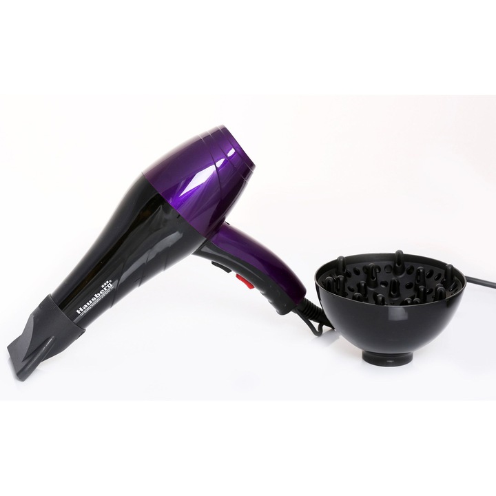 Uscator par profesional, Feon 26, Negru/Mov, 2000 W, 2 trepte ...