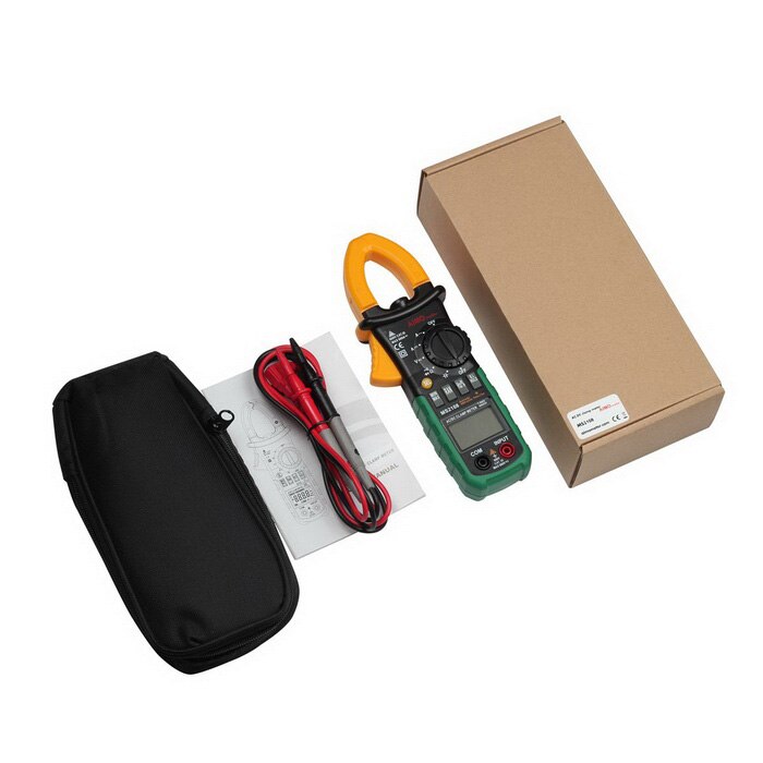 Амперклещи MASTECH MS2108, ADC/AAC, С подсветка, VAC/VDC, OHM, F, Hz ...