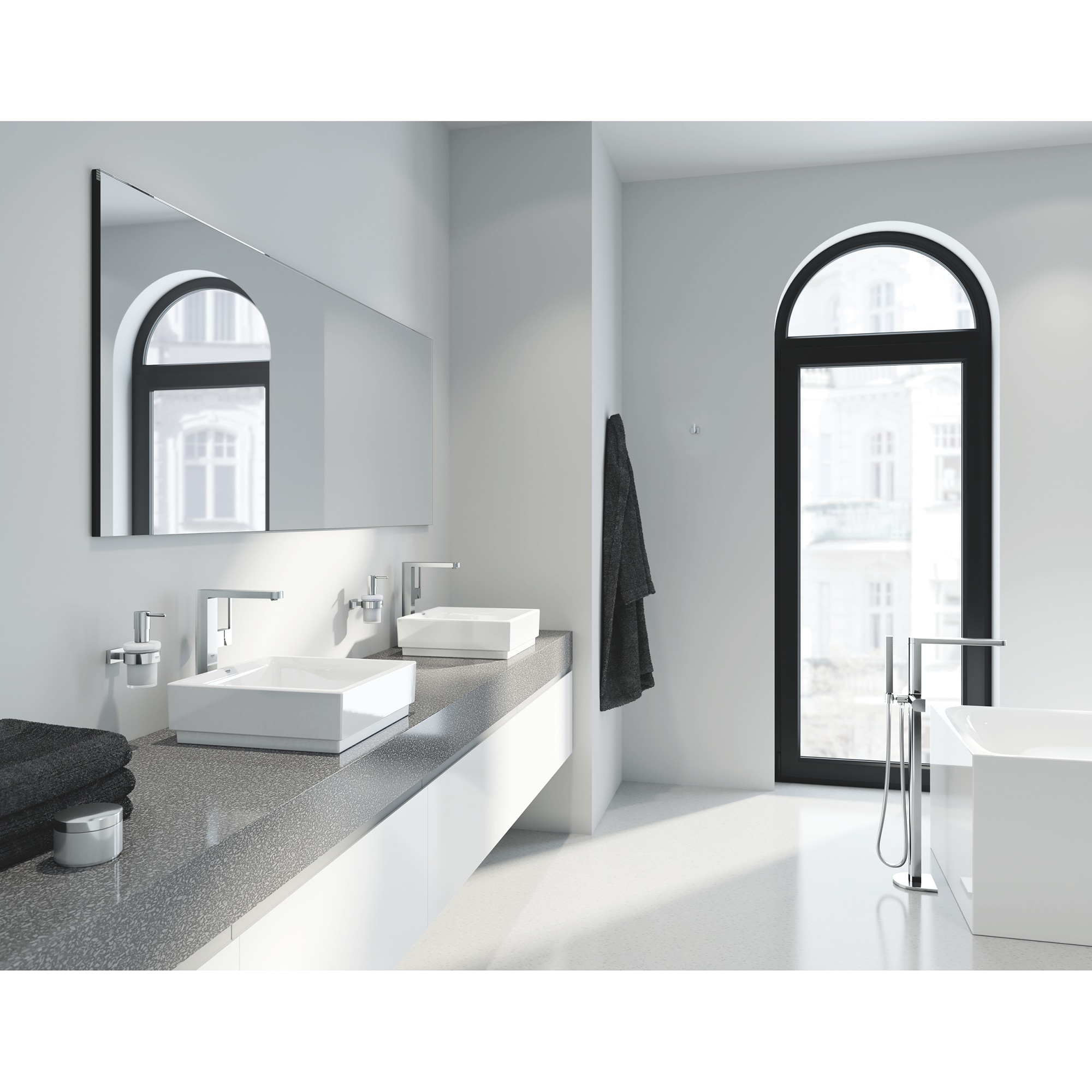 Смесител за умивалник Grohe Plus 32618003, 1/2'', Размер XL ...