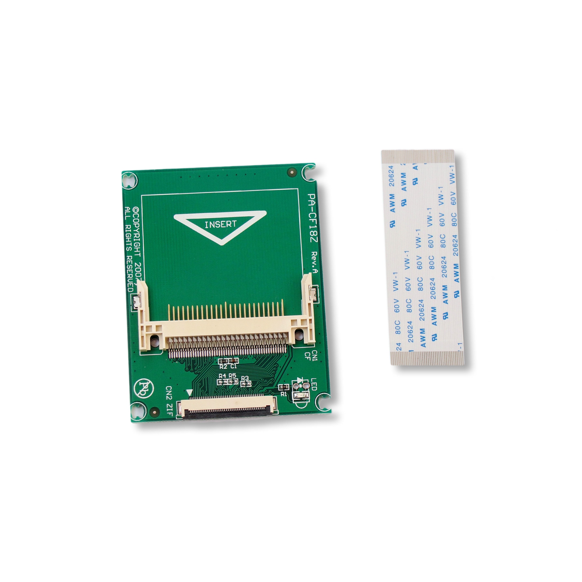 Convertor ZIF, 1.8", CF Hard Drive HDD SSD PSP, Verde - eMAG.ro