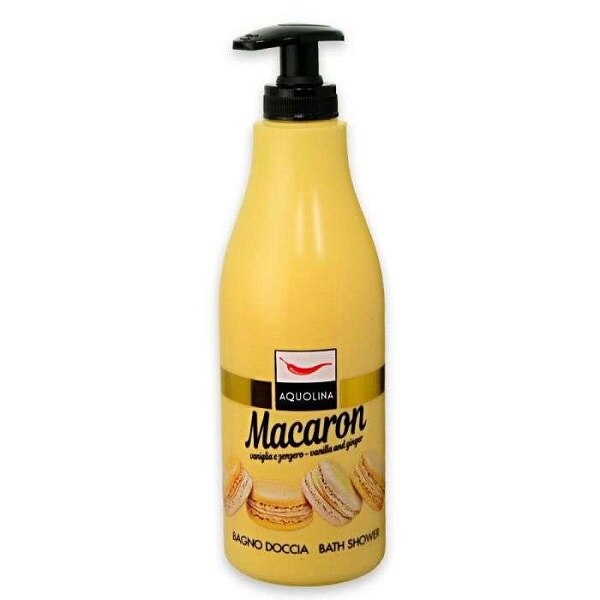 Gel de dus Aquaolina Macaron Vanilla and Ginger, 500 ml, Femei - eMAG.ro