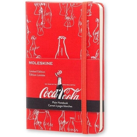 Moleskine Pocket Coca-Cola Limited Edition - Hard Plain Notebook - eMAG.ro