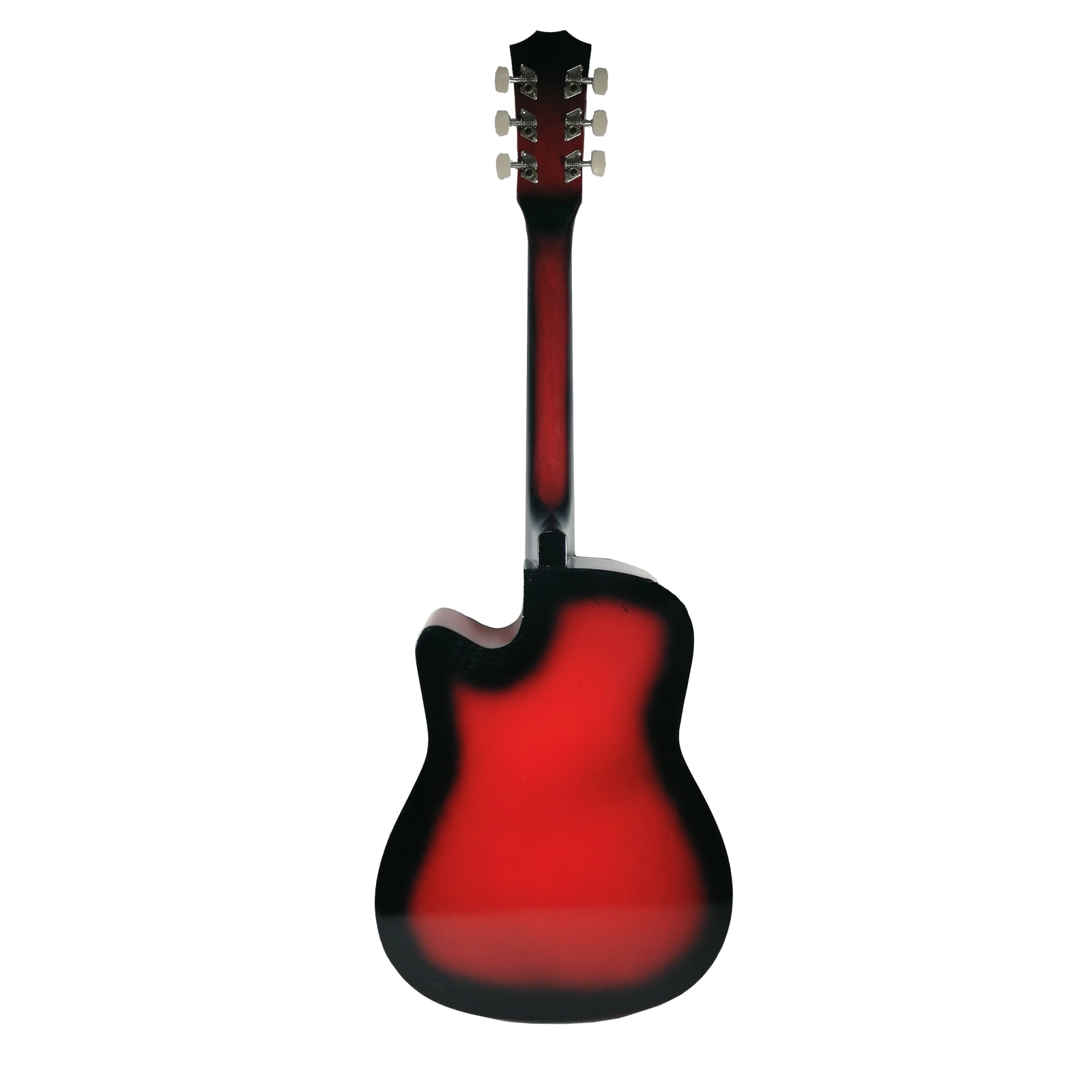 Chitara clasica din lemn 95 cm, Cutaway Country Red - eMAG.ro