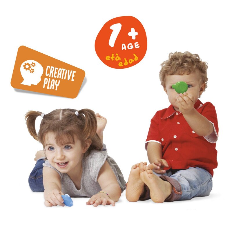 Set creioane colorate pentru copii mici, Carioca Baby, Creative Play ...